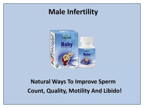 Ppt Male Fertility Supplement To Increase Sperm Count Naturally