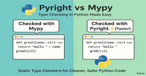 Pyright Vs Mypy Learn Static Type Checking In Python