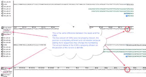The Properly And Improperly Selected Sample Of Reference Sequence Rcrs