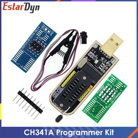 CH A CH B Series EEPROM Flash BIOS USB Programmer Module SOIC SOP Test Clip For