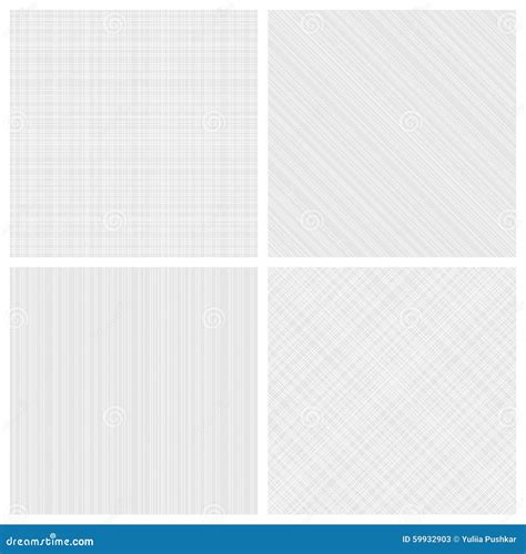 Set Of Monochrome Hatch Seamless Patterns Stock Vector Illustration Of Seamless Design 59932903
