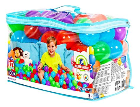 Мячики для сухого бассейна 52296 Bestway Мячики для сухого бассейна с ...