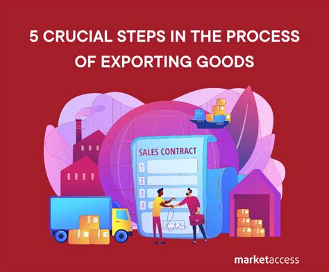 5 Crucial Steps In The Process Of Exporting Goods — Market Access