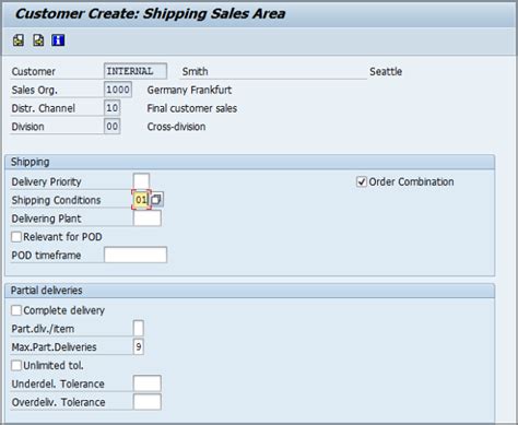Xd01 Step By Step Customer Master Creation