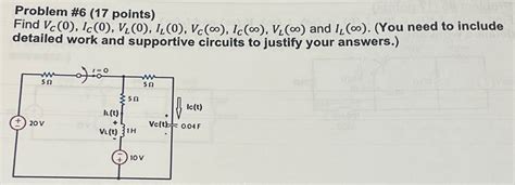 Solved Problem 6 17 Points Find Chegg Com