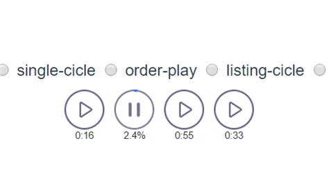 Simple Audio Player For Vue 2 X Vue Script