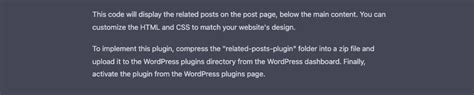 creating a related posts plugin for wordpress using chatgpt a step by
