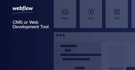 is webflow a cms or web development tool