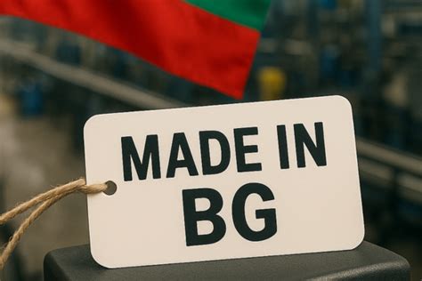 Произведено в България Качество Традиция и Иновация Made In Bg