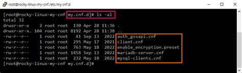 Mysql Mariadb 환경설정 파일 My Cnf 위치 써드아이시스템 기술문서