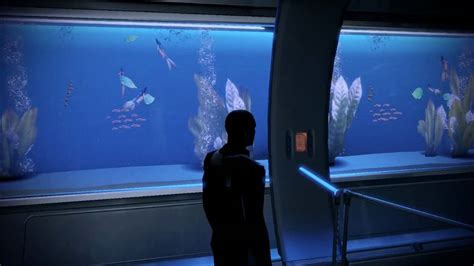 Mass Effect 2 Ssv Normandy Sr 2 Tour Captains Cabin Youtube