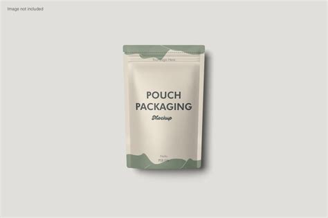 Premium Psd Pouch Packaging Mockup