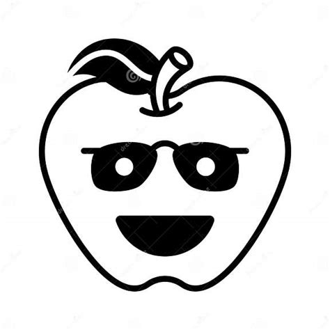 Nerd Emoji Icon Design Ready For Premium Use Vector Stock Vector