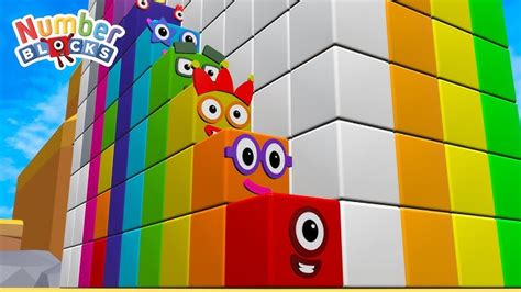 Numberblocks Cubes From 1 To 1000 Youtube