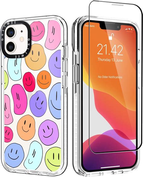 Amazon Com Ospavbinez Hippie Groovy Smile Flowers Case Compatible With Iphone And Pro