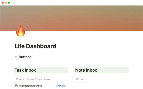 Shaan Puri Life Dashboard Template Notion Marketplace