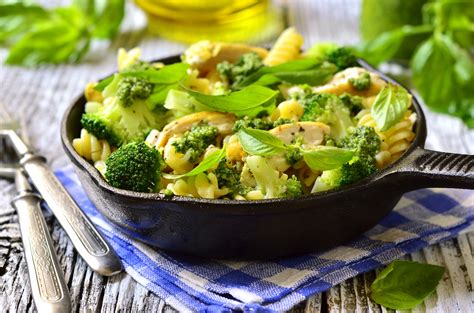 Easy Broccoli Pesto Pasta Food Gardening Network