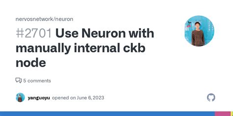 use neuron with manually internal ckb node · issue 2701