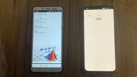 Android App Developed Using Simulink Package In Matlab Youtube