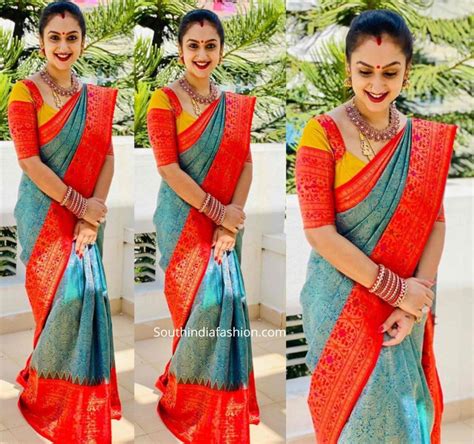 Pritha Haris Festive Look South India Fashion