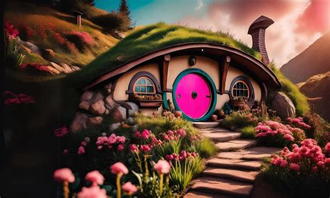 Download Ai Generated Hobbit House Fantasy Royalty Free Stock Illustration Image Pixabay