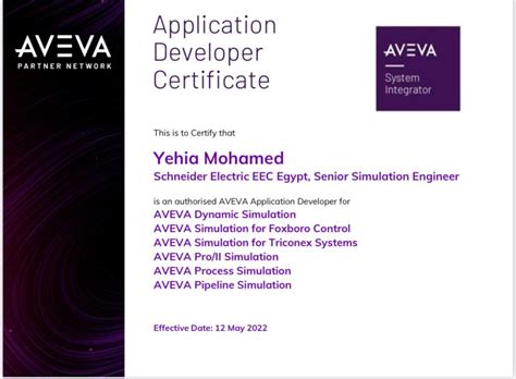 Yehia Mohamed On Linkedin Schneiderelectric Aveva Segreatpeople