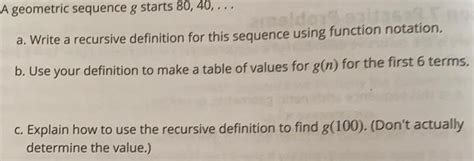 Recursive Quadratic Function Tables Equation