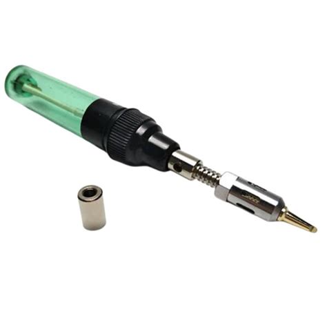 Портативный газовый паяльник с регулятором потока Bodasan A 100 Green фото отзывы