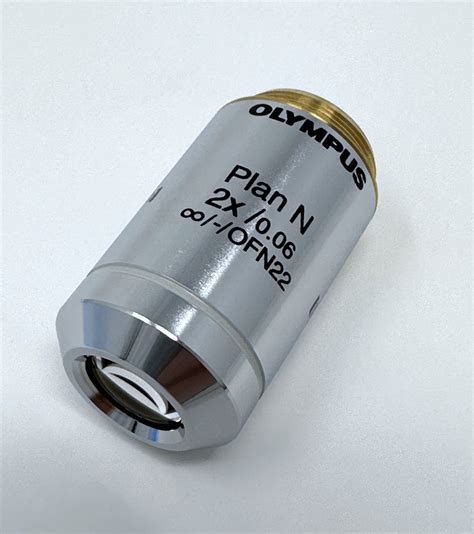 Objective Pln2x Olympus Valley Microscope