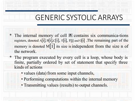 systolic arch in computer operating system pptx