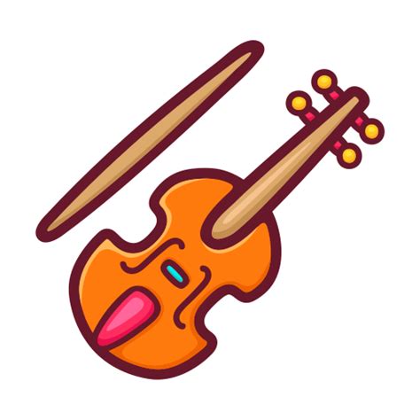 Violin Stickers Free Music Stickers