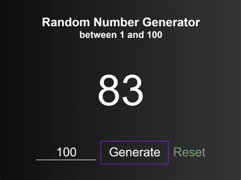 Javascript Random Number Generator Between Range — Codehim