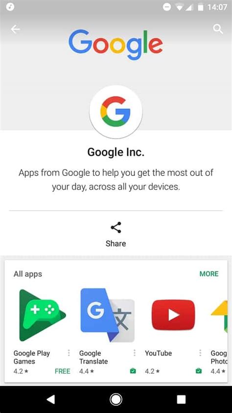 Google Testing Play Store UI With Less Obvious App Separation