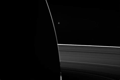 Cassini Photograph Of Saturns Rings
