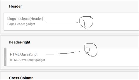 add one more widgets under header blogger tutorial blogger blog