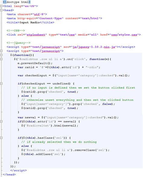 Cara Merubah Tampilan Input Radio Dengan Jquery Dan Css