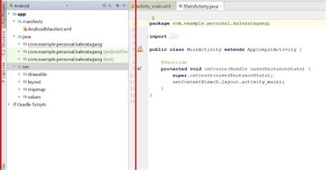 Penjelasan Struktur Folder Pada Android Studio Petunjuk Onlene