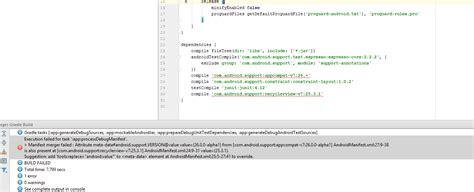 Android Recyclerview Dependency Display Error Stack Overflow