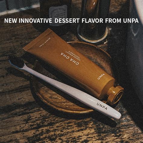 Unpa Cha Cha Coffee Biscuit Flavor Toothpaste 100g Tradekorea