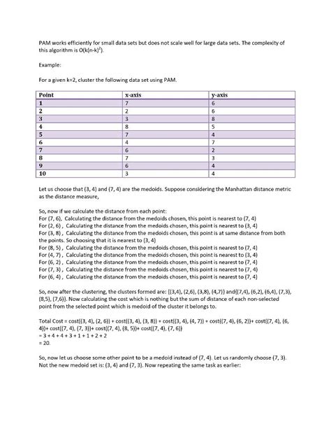 Read The K Medoids Clustering Algorithm And