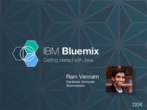 Java Development On Bluemix Ppt