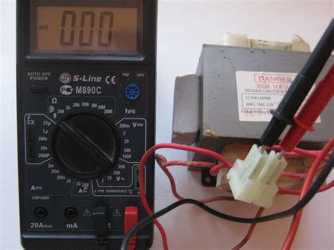 Трансформатор для микроволновки как проверить