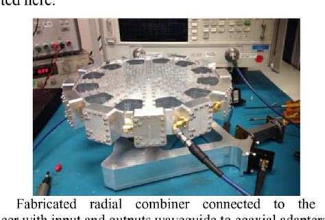 Figure 4 From X Band All Waveguide Radial Combiner For High Power