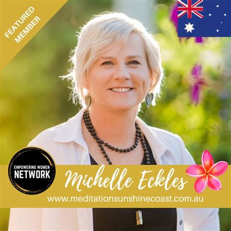 💥 Featured Member Michelle Eckles Owner Of Meditation Sunshine Coast