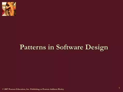 PPT Patterns In Software Design PowerPoint Presentation Free Download ID 6841562