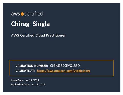 chirag singla on linkedin aws certificationachievement