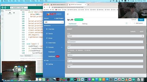 ทดลองใช้ Dashboard บน Netpie 2020 Youtube