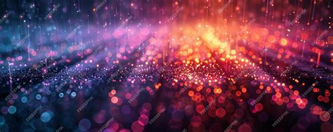 Premium Photo Binary Code Raining Down Like Confetti A Background
