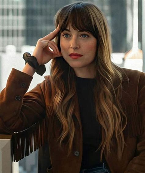 Dakota Johnson The High Note Maggie Fringe Jacket