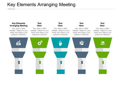Key Elements Arranging Meeting Ppt Powerpoint Presentation File Maker